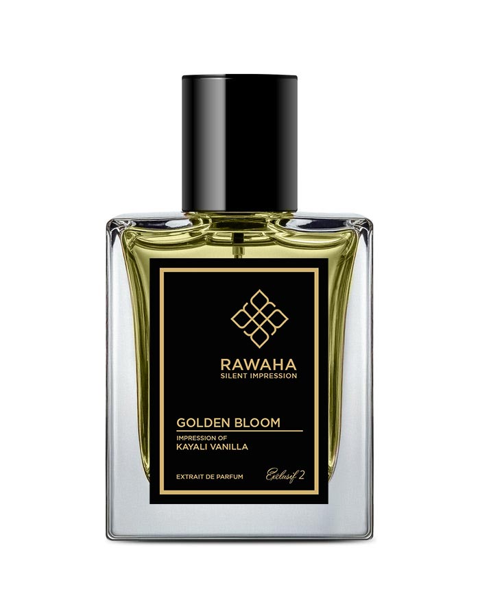 Elegant Unisex Vanilla Fragrance | Golden Bloom – Rawaha Perfume